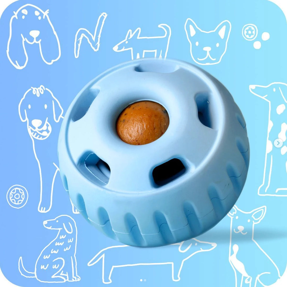 Woof Pupsicle Blue - Large – K9 Kanteen